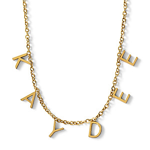 Sorority Shop Gold-Plated Kappa Delta Necklace — 18k Sorority Gifts for Women, Long-Lasting, Unique Design