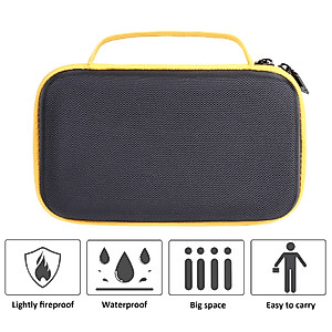 khanka Hard Case Compatible with Ufree Hair Clippers + T-Blade Hard Trimmer Kit, Organizer Storage for Ufree Men Women Kids Barber Grooming Kit, Case Only (Black)