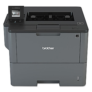 Brother Monochrome Laser Printer, HL-L6300DW, Wireless Networking, Mobile Printing, Duplex Printing, Large Paper Capacity, Cloud Printing, Amazon Dash Replenishment Ready