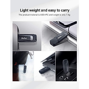 Netac Thumb Drive 32GB Flash Drive 3.0 USB Sticks 32GB Jump Drive, Read Speeds up to 90MB/s