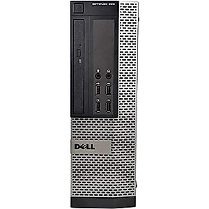 Dell OptiPlex 990 Desktop Computer PC - Intel Quad Core i5 3.1-GHz, 16GB RAM, 1TB Hard Drive, DVD-RW Drive, USB WiFi Adapter, Windows 10 (Renewed)