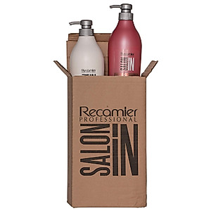 RECAMIER Salt Free Shampoo and Color Guard Conditioner Set | Champu y Acondicionador 33.3 OZ