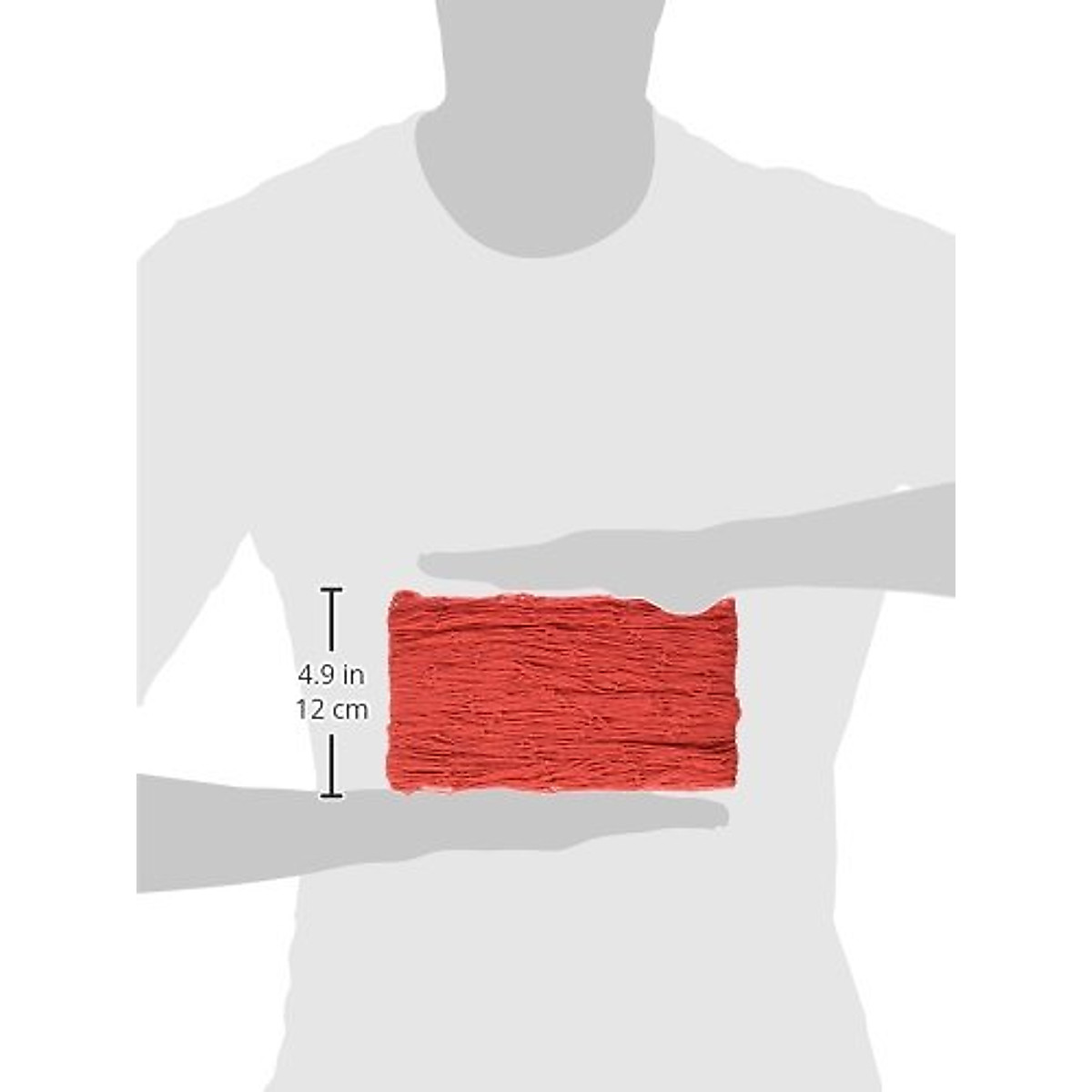 Beistle Red Cotton String Novelty Nautical Decorative Fish Netting Under The Sea Luau Party Supplies Red 4' x 12'