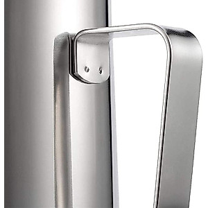 PCduoduo Milk Frother Steamer Cup - Stainless Steel Coffee Tools Cup -Foam Making for Coffee Matcha Chai Cappuccino Latte & Hot Chocolate (5oz/150ML)