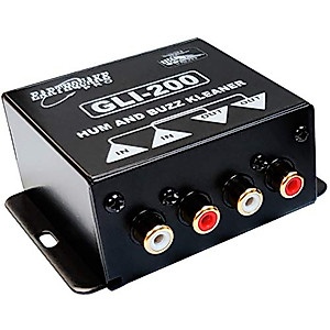 Earthquake Sound GLI-200 Hum and Buzz Kleaner 600 Ohm RCA in/Out Ground Loop Isolator