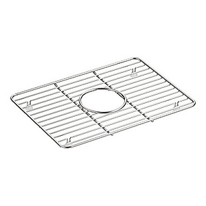 KOHLER K-5198-ST Cairn Stainless Steel, 10-3/8" x 14-1/4", for Small Bowl Sink Rack