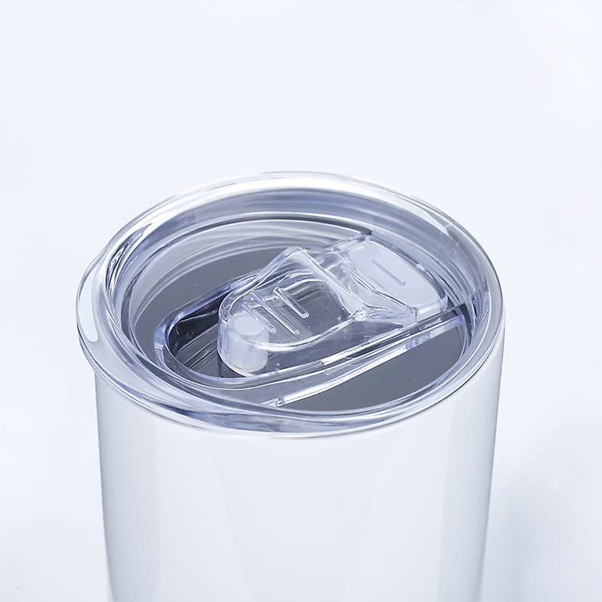 Buwaters 4pack 30 oz Sublimation Tumbler Blank Skinny Straight Stainless Steel Double Wall With Lid and Straw