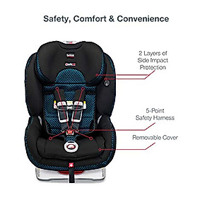 Britax Boulevard ClickTight Convertible Car Seat, Cool Flow Teal, 20.5x23x23.5 Inch (Pack of 1)