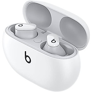 Beats_by_dre Beats Studio Buds Totally Wireless Active Noise Cancelling (ANC) Earbuds Bundle with Case (White)