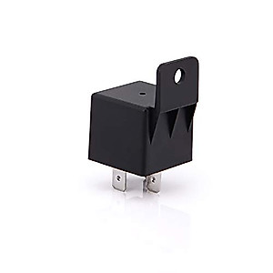 EHDIS Car Relay 4 Pin 12v 40amp Spst Model No.: JD2912-1H-12VDC 40A 14VDC, Auto Switches & Starters,Pack of 2
