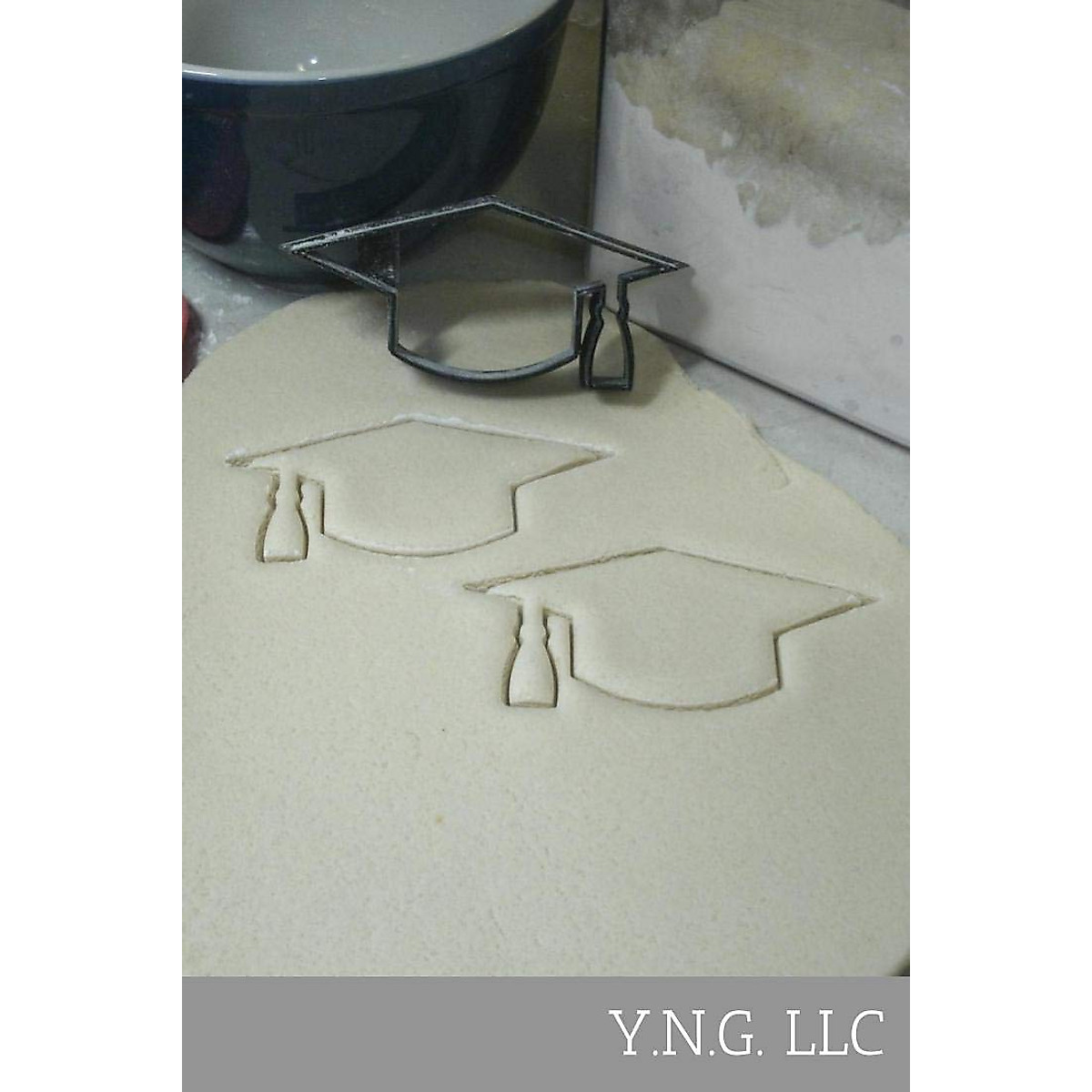 GRADUATION KIT DIPLOMA CAP TASSEL GOWN ROBE GRAD ALUMNI SET OF 3 COOKIE CUTTERS USA MADE PR1230