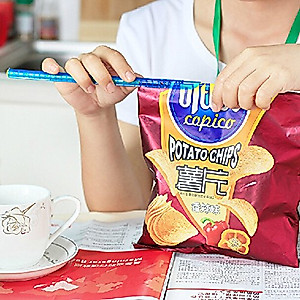 3Pcs Plastic Magic Sealing Clip Food Sealing Rod Sealing Strip