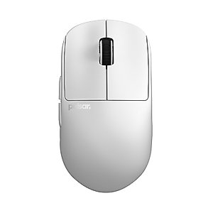Pulsar Gaming Gears X2H Wireless Gaming Mouse, Ultra Lightweight 1.90 oz (54 g), Symmetrical, Optical Switch, 2.4 Ghz 1 ms, 26000 DPI, PAW3395 Sensor (Medium, Wireless, White)