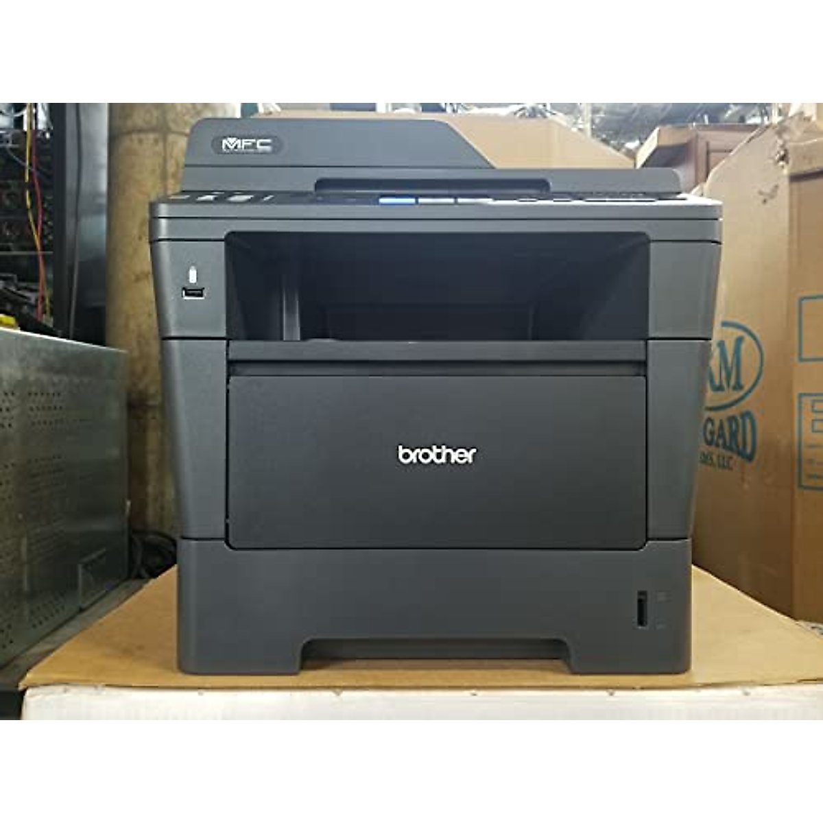 Brother MFC-8510DN Mono Laser - Brother MFC-8510DN Mono Laser Printer 38 ppm 64 MB 8.5" x 14" 1200 x 1200 dpi Max Duty Cycle 50000 Pages p/s/c/f Duplex Ethernet Network Ready USB Energy Star