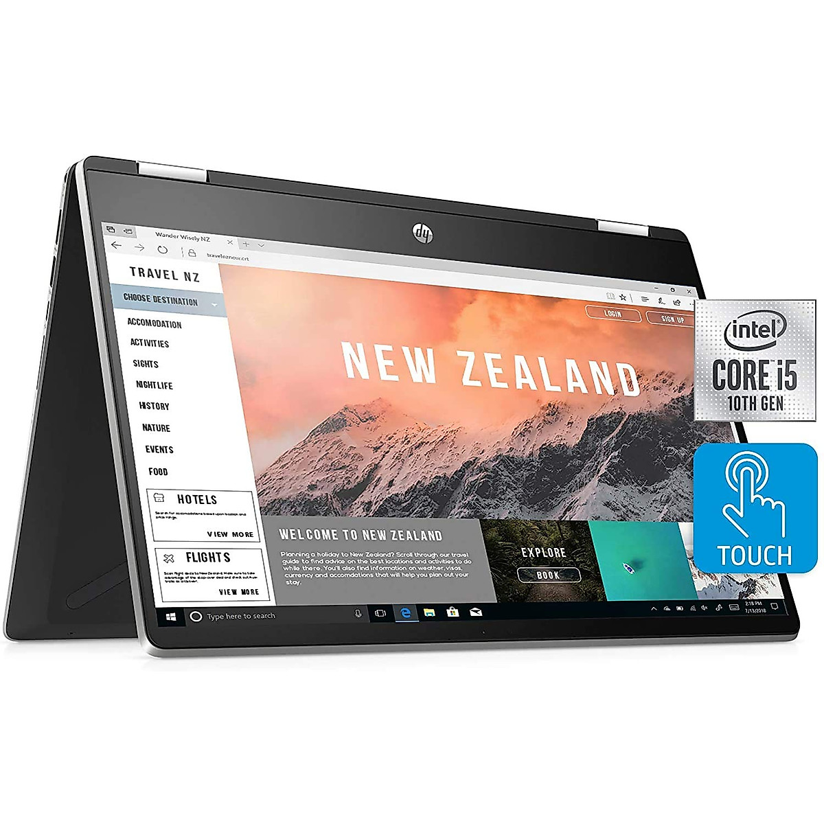 HP Pavilion x360 - 14t 14-dh2011nr X Home & Business Laptop 2-in-1 (Intel i5-1035G1 4-Core, 32GB RAM, 1TB m.2 SATA SSD, Intel UHD Graphics, 14.0" Touch Full HD (1920x1080), Win 10 Pro) (Renewed)