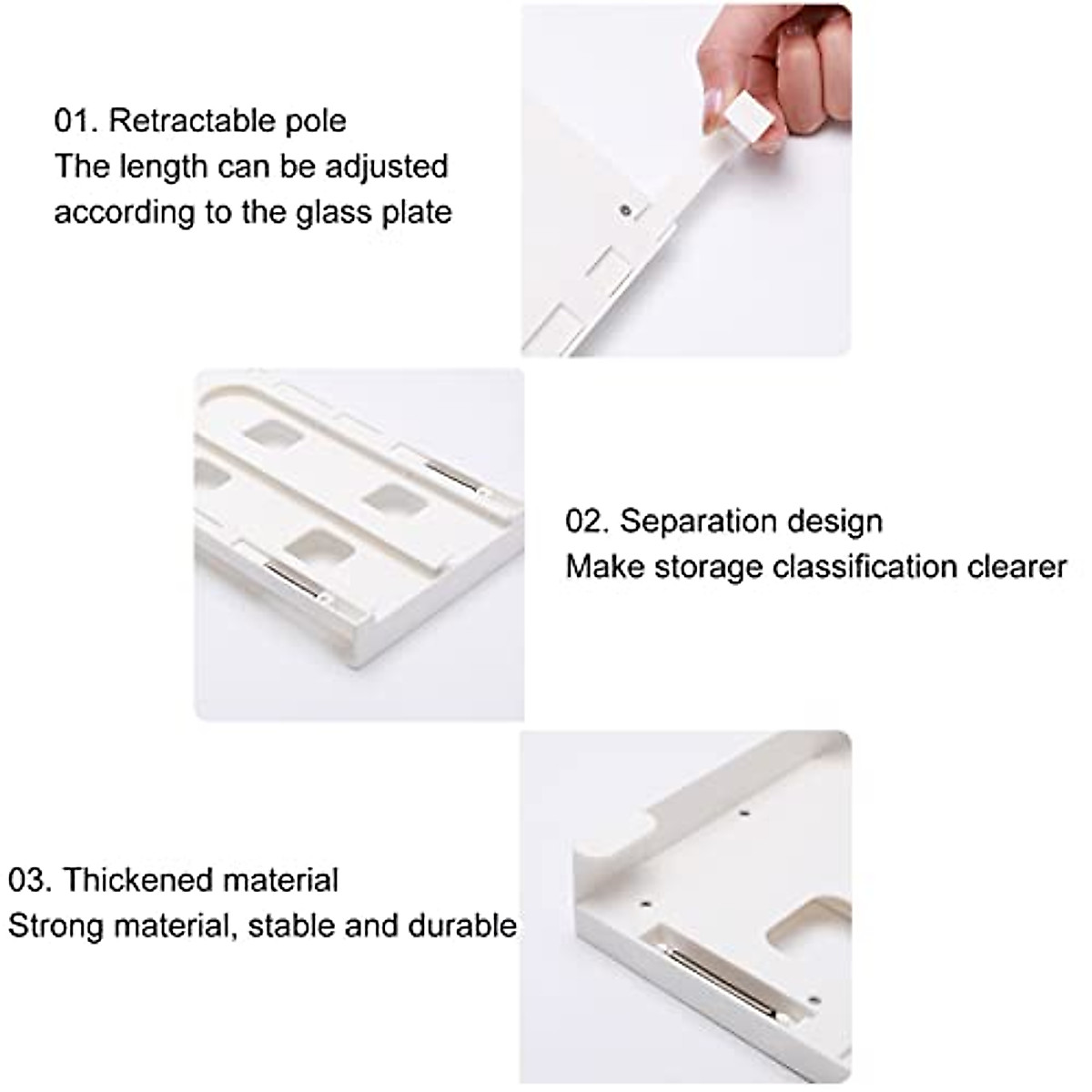 Azusumi Fridge Drinks Beverage Storage Hanging Holder Refrigerator Hanging Soda Organizer Rack