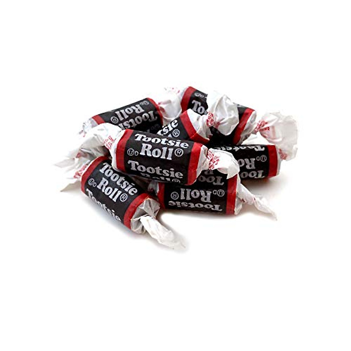 CrazyOutlet Tootsie Roll Midgees Chocolate Flavored Candy, Individually Wrapped, Bulk Pack 4 Pounds