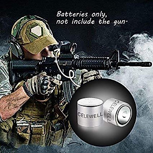 CELEWELL 6 Pack DL1/3N CR1/3N 3V Lithium Battery 170mAh【7-Year Warranty】