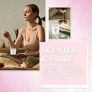 Christian Gifts for Women, Inspirational Gift for Women with Scripture Cards, Cross Necklace, Religious Gift for Thanksgiving, Easter, Birthday, Spiritual Gifts for Woman, Mom, Sister (Pink)