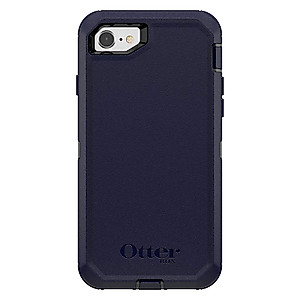 OtterBox iPhone SE 3rd/2nd Gen, iPhone 8 & iPhone 7 (Not Compatible with Plus Sized Models) Defender Series Case - STORMY PEAKS, Rugged & Durable, with Port Protection, Includes Holster Clip Kickstand
