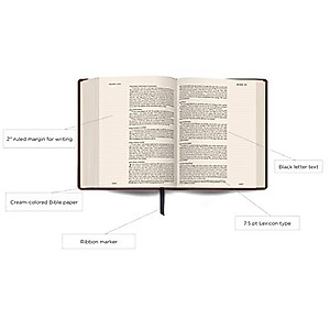 ESV Single Column Journaling Bible (Customizable Cover)