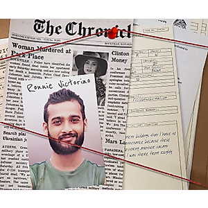 Detective Murder Unsolved Murder Mystery Game - Murder @ Park Place - Unsolved Murder Mystery Cold Case Files Game