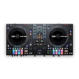 RANE ONE - Complete DJ Set and DJ Controller for Serato DJ with Integrated DJ Mixer, Motorized Platters and Serato DJ Pro Included