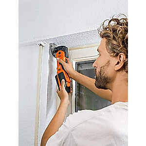 Fein Multimaster Tool AMM 700 Max Top Oscillating Kit - 18V Battery-Powered Cordless Multi Tool for Interior Work and Renovation - Includes 60 Accessories with Case - 71293461090