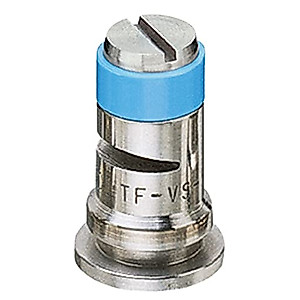 TeeJet TF-VS5 Turbo Floodjet Spray Tip, Stainless Steel - Blue