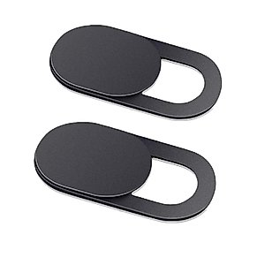 Plus Mi Life 3Pack Webcam WebCover Camera Privacy Blocker Computer 0.03in Ultra-Thin Black