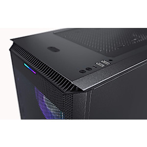 Phanteks (PH-EC500ATG_DBK01) Eclipse P500A high airflow full-metal mesh design, ATX Mid-tower, Digital-RGB Lighting, 140mm D-RGB case fans, Tempered Glass, Dual System capable, Black