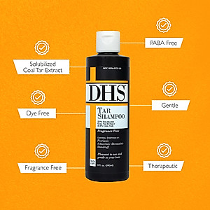 DHS Tar Shampoo, 8 Fluid Ounce