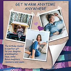 Sweet 16 Gifts for Girls, 16th Birthday Gifts for Girl, 16 Year Old Girl Birthday Gifts, Gifts for 16 Year Old Girl, Sweet Sixteen Gifts for Girls, 16th Birthday Decoration Blanket Throw 60"X50"