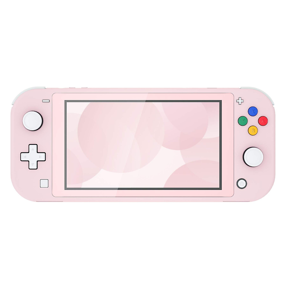 eXtremeRate Cherry Blossoms Pink DIY Replacement Shell for Nintendo Switch Lite, NSL Handheld Controller Housing with Screen Protector, Custom Cover for Nintendo Switch Lite [Console NOT Included]