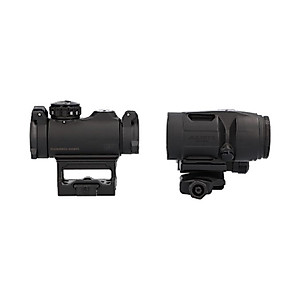 Sig Sauer Romeo-MSR Black Compact Red Dot Sight and Juliet3 Micro Ultra-Compact Lightweight Waterproof Magnifier Combo Kit (SORJ72001)