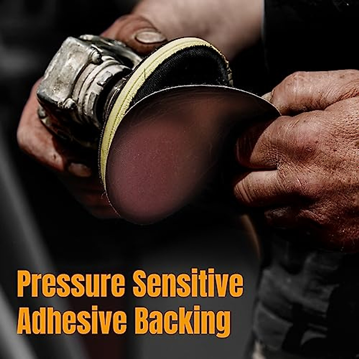 POWERTEC 110550 8" PSA 80 grit Aluminum Oxide Adhesive Sanding Disc (Pack of 10)