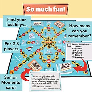 Senior Moments Board Game