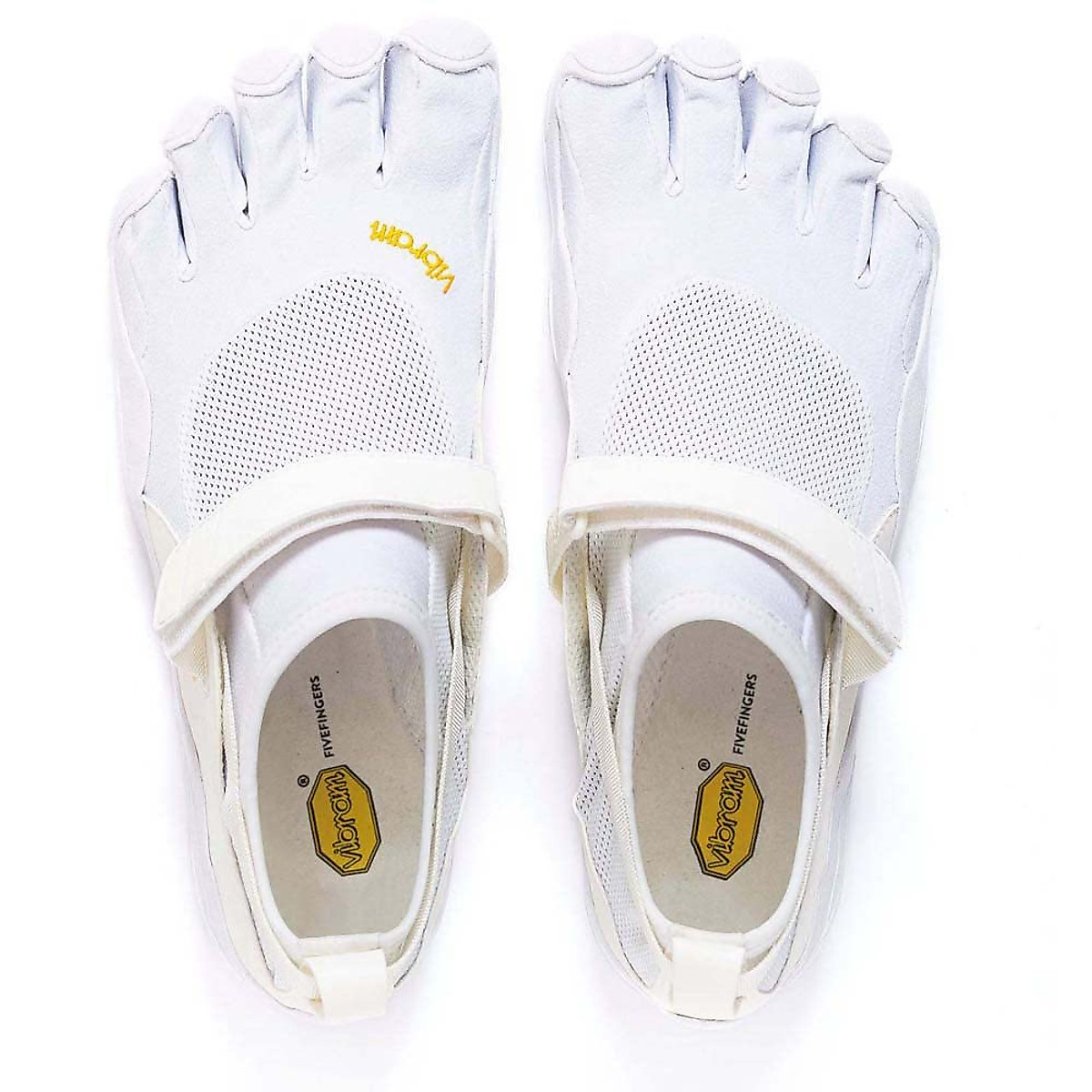 Vibram FiveFingers Women's KSO Running Shoes White 38 (EU) 7.5 (US)