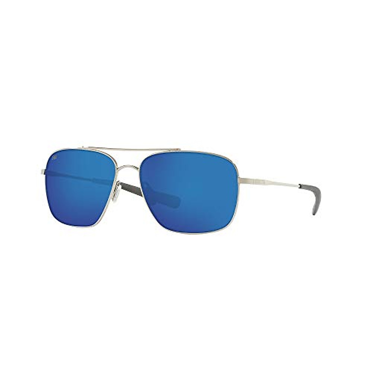 Costa Del Mar Man Sunglasses Palladium Frame, Blue Mirror Lenses, 59MM