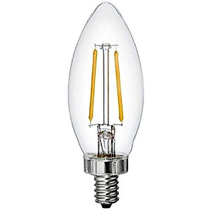 GE Relax 3-Pack 25 W Equivalent Dimmable Soft White B11 LED Light Fixture Light Bulb