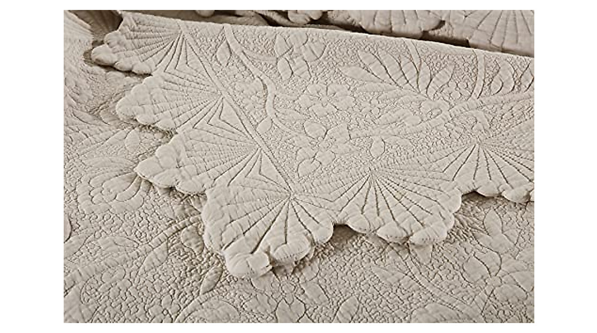 Brandream 6PC Cotton Quilt Bedding Set for All Seasons