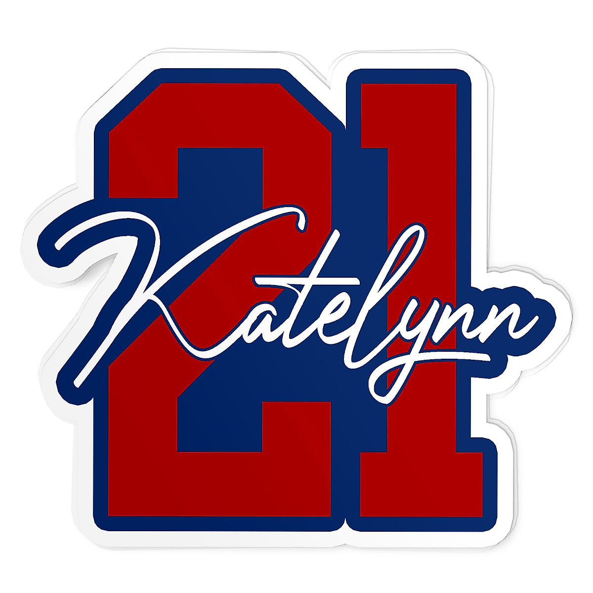 Custom Name Number Sticker Personalized Name for Hard Hat Stickers Softball Baseball Helmet Decal Vinyl KissCut Sticker Water-Resistant Gift Idea Laptop Decor Water Bottle Bumper Stickers Gifts Idea