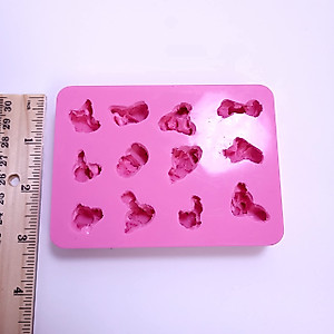 Popcorn Silicone Mold 12 cavities Wax mold Resin mold Soap mold Realistic Popcorn fake food Flexible mold NC043