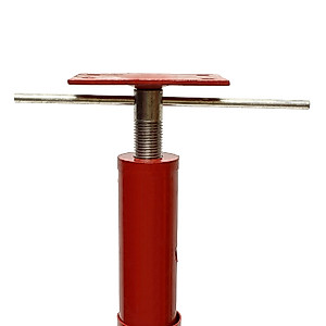 BISupply Basement Floor Jack 19” - 36” Adjustable Support Beam House Jack Post - Floor lifting Joist Beam Brace for Cellar Ceiling 9700 lbs Max Capacity Screw Pole Jack