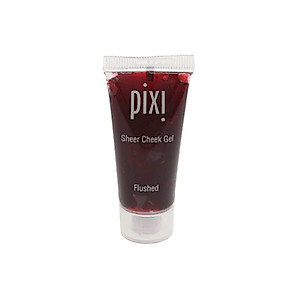 Pixi Beauty Sheer Cheek Gel - Flushed | Gel Blush For A Sheer Flush Of Colour | Oil-Free & Fragrance-Free Hydrating Liquid Blush | 0.45 Fl Oz