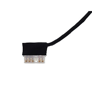 PHONSUN DC Power Jack Port Socket Slot in Cable Replacement with Wire Harness for Dell Inspiron 15 17 5000 5565 5567 P66F P66F001 5767 P32E P32E001 0R6RKM R6RKM DC30100YN00 DC30100ZM00 BAL30_DC_Cable