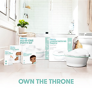 Frida Baby Potty Mess Mats, Disposable, Super-Absorbent Floor Pads for Easy Cleanup, 20 Count