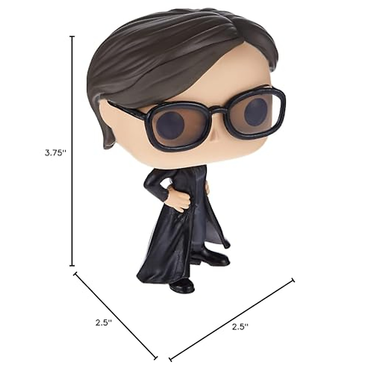 Funko POP Movies: The Matrix Resurrections - Trinity, Multicolor, 4 inches, (59254)