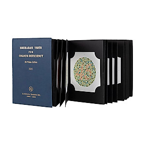 Kanehara Ishihara Test Chart Books, for Color Deficiency-38 Plate (Complete Edition) Book