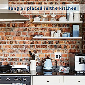 Huafly Protective Silicone Skins Compatible with Eufy SpaceView Baby Monitor/S Baby Monitor(5 inch 2900mAh LCD Display), Home Security Camera System Cover Accessories (Gray)